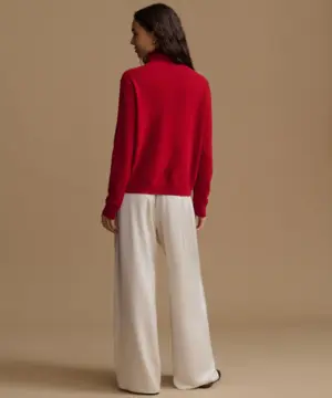 Jenni Kayne Flynn Cashmere Turtleneck Top