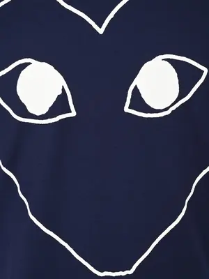 Play Comme Des Garcon T-shirt Logo Print
