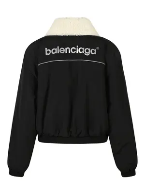 Balenciaga Revers Crop Blouson