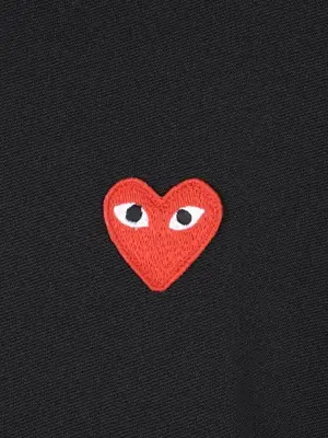 Play Comme Des Garcon Sweatshirt Red Emblem