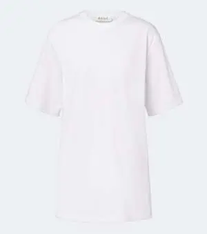 RÓHE Cotton And Silk-blend Jersey T-shirt - White