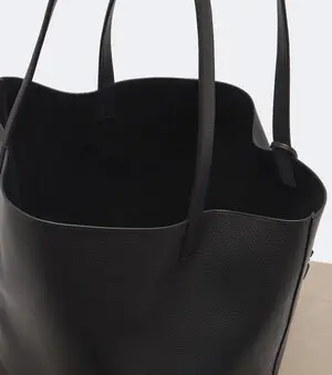 THE ROW Clement Leather Tote Bag