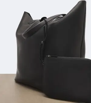 THE ROW Clement Leather Tote Bag