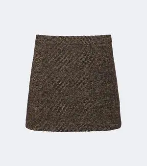 Vince Tweed Miniskirt