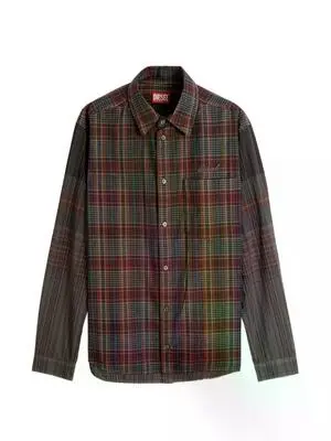 DIESEL® S-ten Check Shirt - Red