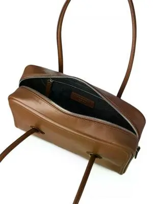 MARGESHERWOOD Small Boston Leather Shoulder Bag
