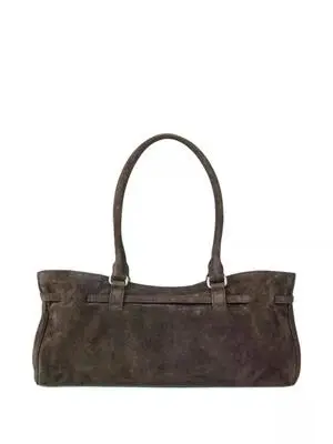 MARGESHERWOOD Soft Grandma Suede Shoulder Bag