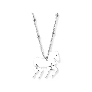 MARTINA ROZENBERG SMIRA JEWELRY The Horse Necklace - Silver