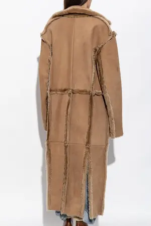 THE MANNEI Long Sheepskin Coat