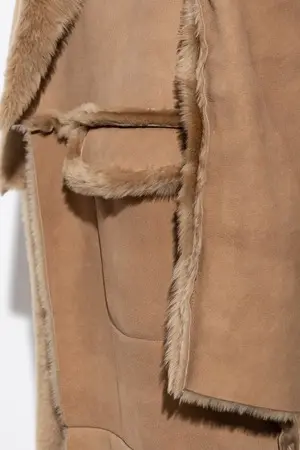 THE MANNEI Long Sheepskin Coat