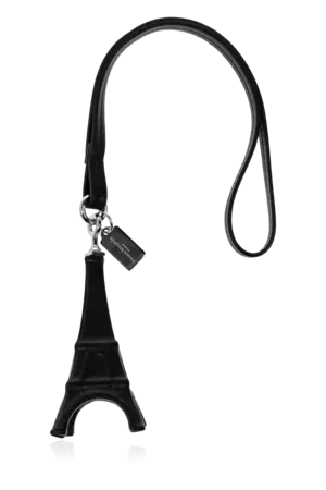 MAISON MARGIELA Leather Eiffel Tower Keychain