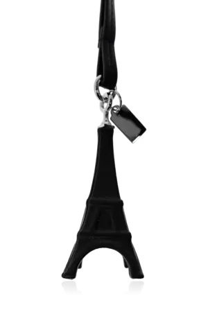 MAISON MARGIELA Leather Eiffel Tower Keychain