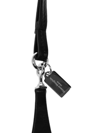 MAISON MARGIELA Leather Eiffel Tower Keychain