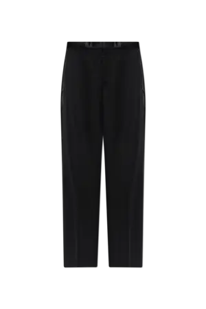 MAISON MARGIELA Wool Trousers With Side Stripes