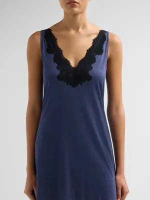 Natori Luxe Shangri-la Chemise Top