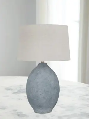 BASSETT MIRROR Leith Linen Shade Table Lamp