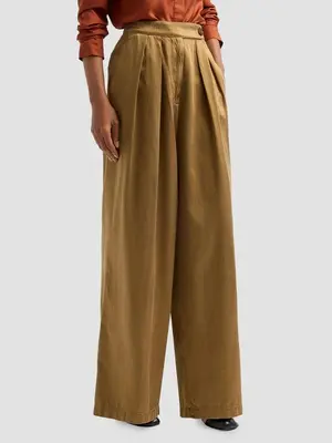 Dries Van Noten Pleated Wide-leg Trousers