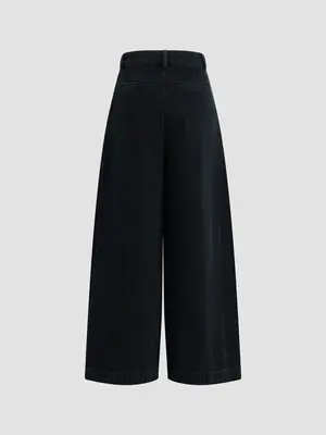 FAVORITE DAUGHTER Pleats For Days Wide-leg Jeans