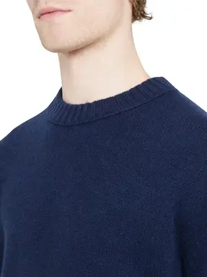 FRAME Cashmere Crewneck Sweater - Navy