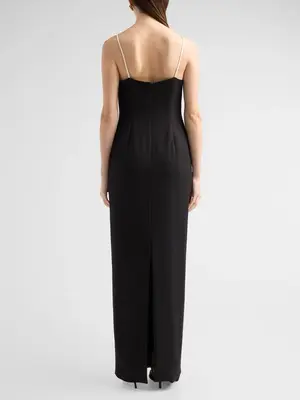 TOCCIN Zuma Asymmetric Maxi Dress