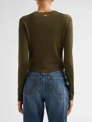 TOCCIN Zoe Cropped Cardigan