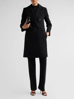 Fleurette Kaia Wool Double-breasted Coat