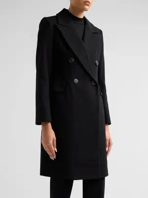 Fleurette Kaia Wool Double-breasted Coat
