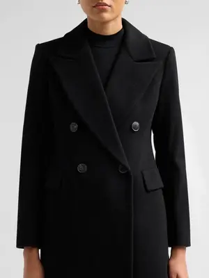 Fleurette Kaia Wool Double-breasted Coat