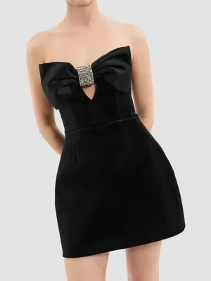 Rebecca Vallance Imogen Strapless Mini Dress