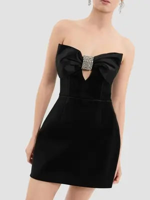 Rebecca Vallance Imogen Strapless Mini Dress