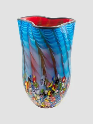 DALE TIFFANY Tangelo Glass Vase - Multi