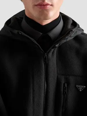 Prada Fleece Blouson Jacket