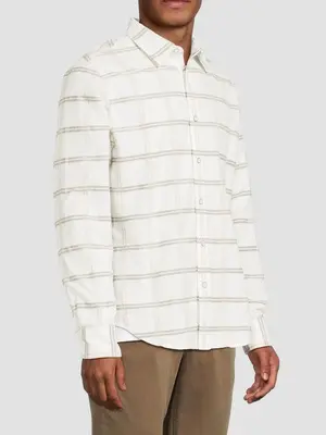 Rag & Bone Tomlin Plaid Oxford Cotton Button-front Shirt