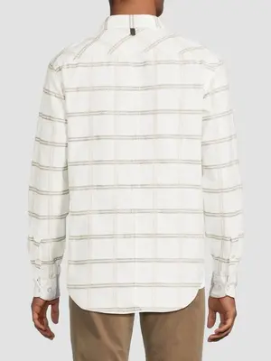 Rag & Bone Tomlin Plaid Oxford Cotton Button-front Shirt