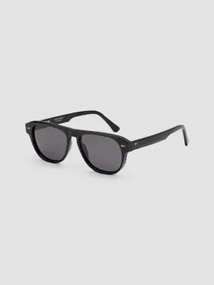 AHLEM Carpentier 56mm Aviator Sunglasses - Black