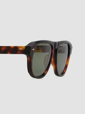 AHLEM Carpentier 56mm Aviator Sunglasses - Brown