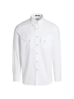 Paul Smith Striped Cotton Regular-fit Shirt - White