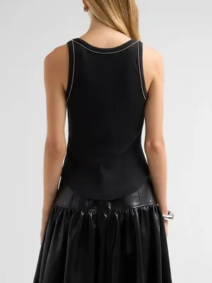 Cinq À Sept Quenta Rhinestone-embellished Tank