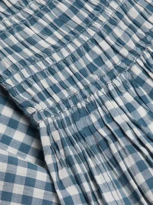 DÔEN Emmaretta Gingham Midi-dress