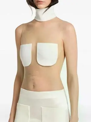 COURREGES Two-pocket Illusion Bodysuit