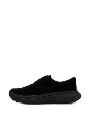 Comme Des Garçons Suede Vibram-sole Sneakers