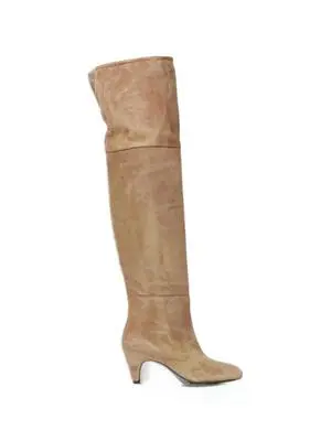 VIC MATIE Suede Boots - Neutrals