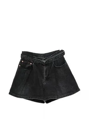 Sacai Denim Shorts - Black
