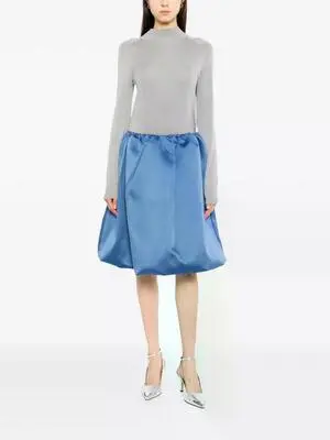 LII Gathered Mini Skirt