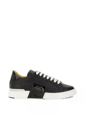 Philipp Plein Logo-patch Sneakers - Black