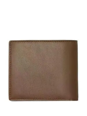 Burberry Pop Check Bifold Coin Wallet