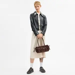 COACHTOPIA Topia Loop Ruched Satchel Bag