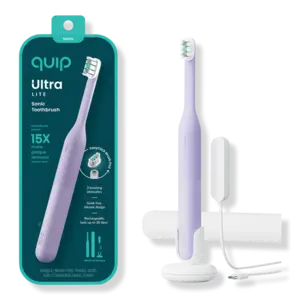 QUIP Ultra Lite Sonic Electric Toothbrush - Iris