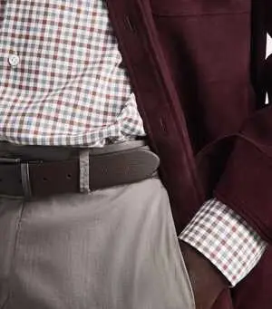 BARBA NAPOLI Cotton Check Shirt