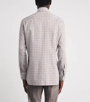 BARBA NAPOLI Cotton Check Shirt